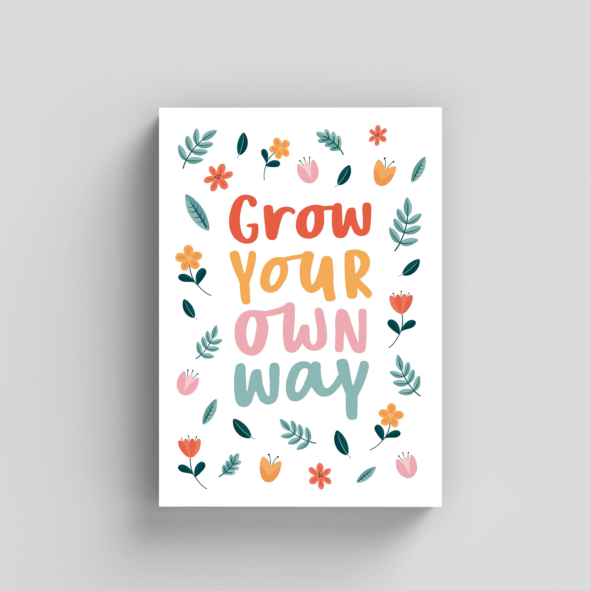Grow Your Own Way Print – Inky in the Wild