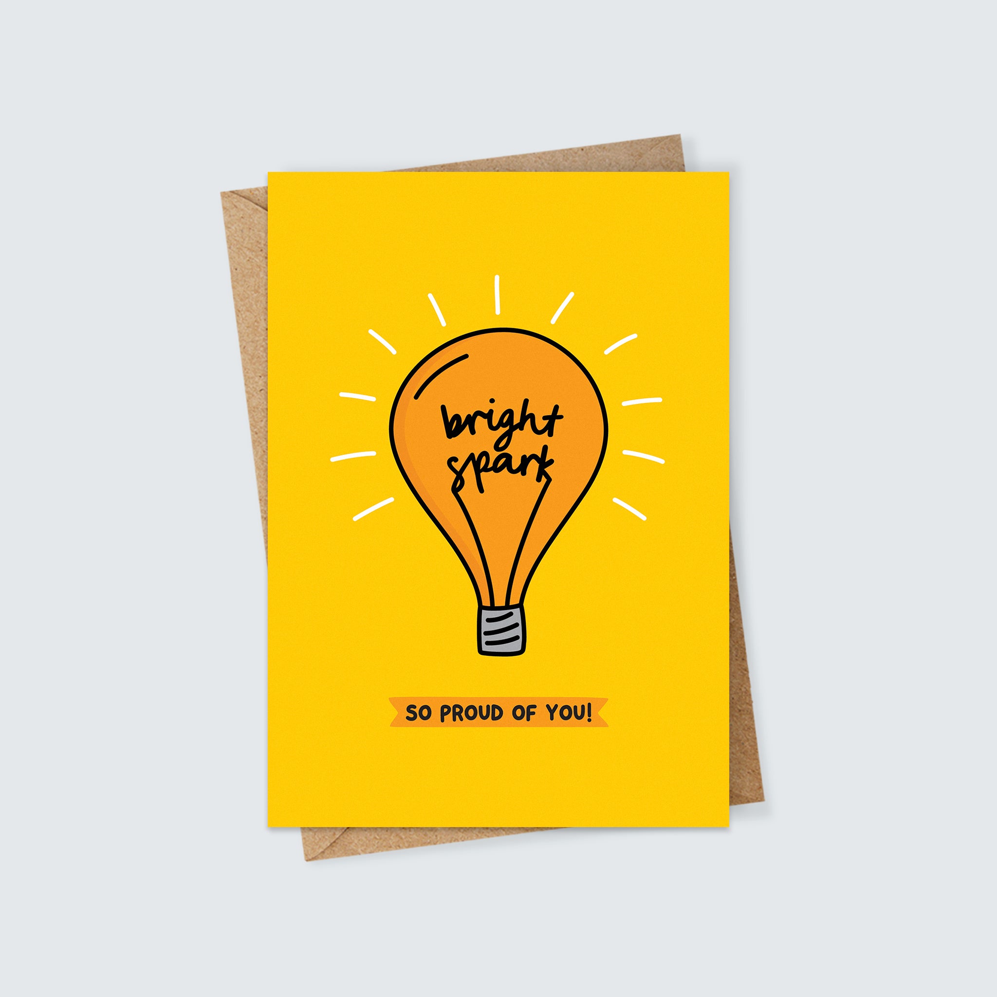 Bright Spark Congratulations Card – Inky in the Wild