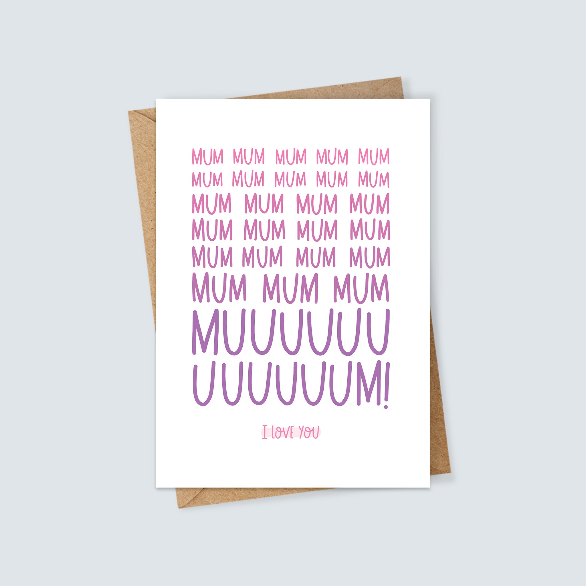 Funny Muuuuum Card – Inky in the Wild